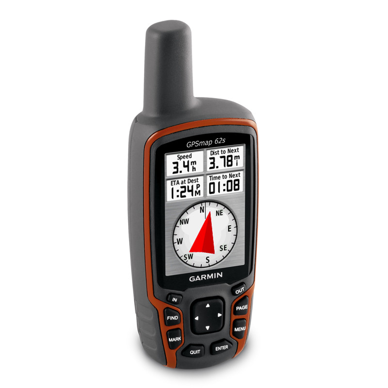 Nawigacja turystyczna Garmin GPSMAP 62s + PL TOPO 010-00868-01TOPO