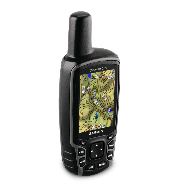 Nawigacja turystyczna Garmin GPSMAP 62st + PL TOPO 010-00868-03TOPO