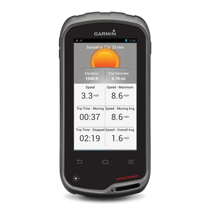 Nawigacja turystyczna Garmin Monterra + PL TOPO 010-01065-01TOPO